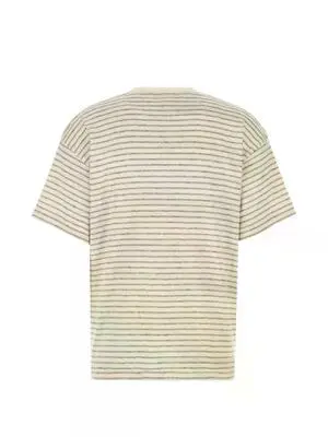 ANINE BING Cade Striped T-shirt - Neutrals
