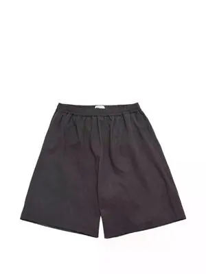 BONSAI Wide-leg Track Shorts - Grey