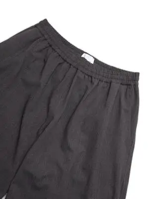 BONSAI Wide-leg Track Shorts - Grey
