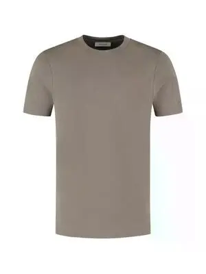 GRAN SASSO Crew-neck Short-sleeves T-shirt - Grey