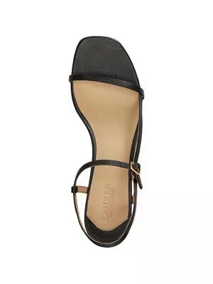 Ralph Lauren Lainee Leather Sandals - Black