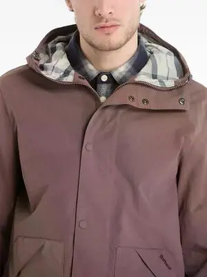 Barbour Baywick Hooded Jacket - Brown