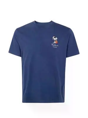 MC2 SAINT BARTH Embroidered Cotton T-shirt