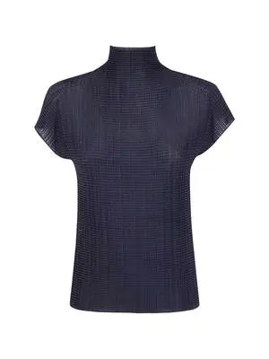 Issey Miyake Short Sleeve Blouses