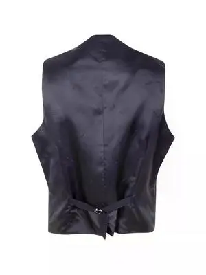 Tagliatore Single-breasted Waistcoat - Blue