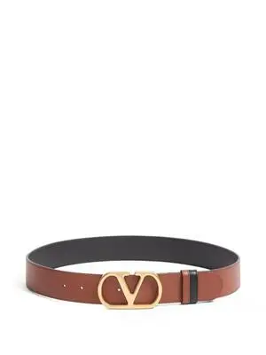 Valentino Garavani Reversible Vlogo Signature Belt - Black