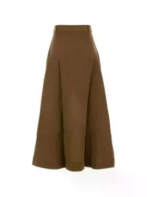 Le Kasha Linen Wrap Skirt