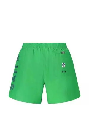 NORTH SAILS Logo Print Drawstring Swim Shorts - Green