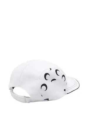 MARINE SERRE Logo Embroidered Moon Print Cap