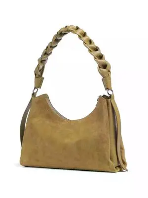 COCCINELLE Braided Handle Shoulder Bag - Neutrals