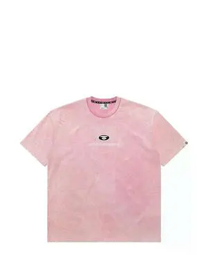 AAPE BY *A BATHING APE Logo-embroidery T-shirt