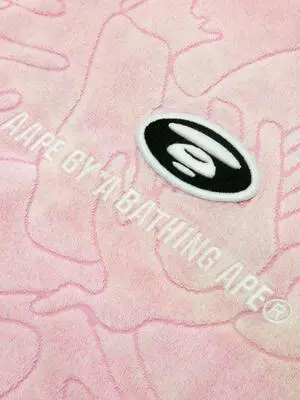 AAPE BY *A BATHING APE Logo-embroidery T-shirt