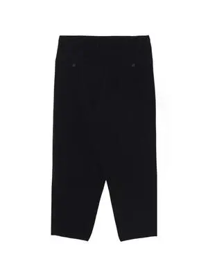 Yohji Yamamoto Pleated Straight-leg Trousers