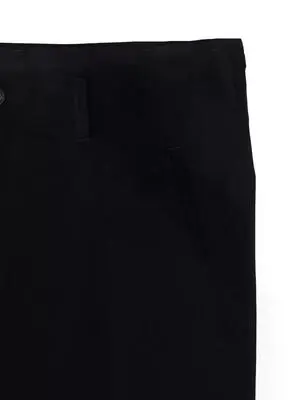 Yohji Yamamoto Pleated Straight-leg Trousers
