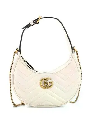 Gucci Gg Marmont Matelasse Leather Mini Hobo Bag