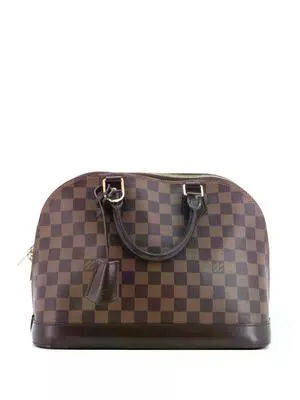 LOUIS VUITTON Alma Satchel - Brown