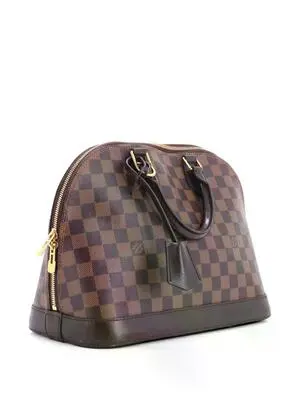 LOUIS VUITTON Alma Satchel - Brown