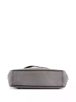 LOUIS VUITTON Roman Handbag Taiga Leather Mm - Grey