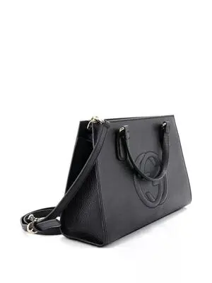 Gucci Soho Convertible Top Handle Leather Medium Satchel