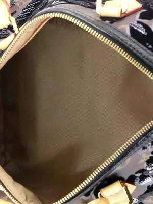 LOUIS VUITTON Monogram Canvas Speedy Satchel - Brown