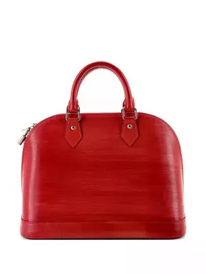 LOUIS VUITTON Epi Leather Alma Pm Satchel