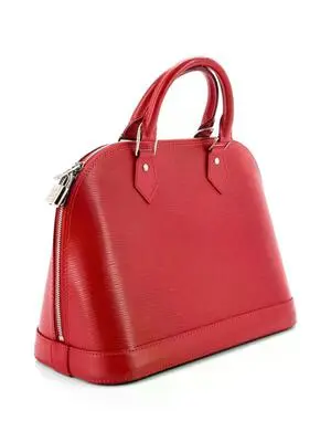 LOUIS VUITTON Epi Leather Alma Pm Satchel