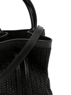 JUUN.J Woven Drawstring Tote Bag