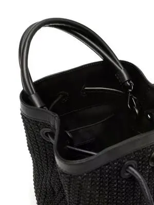 JUUN.J Woven Drawstring Tote Bag