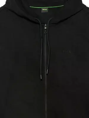 BOSS Zip-up Hoodie - Black