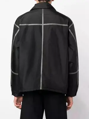 DIESEL® Piped-trim Canvas Jacket