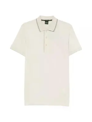 BOSS Paule 4 Polo Shirt - Neutrals