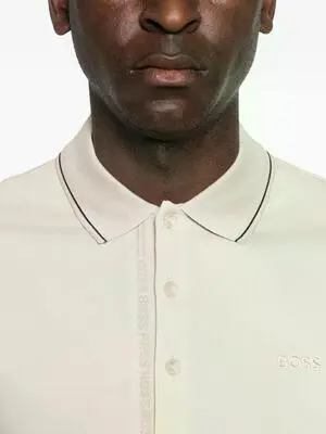 BOSS Paule 4 Polo Shirt - Neutrals
