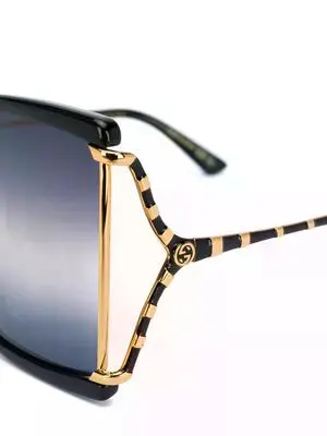 Gucci Oversized Square Frame Sunglasses
