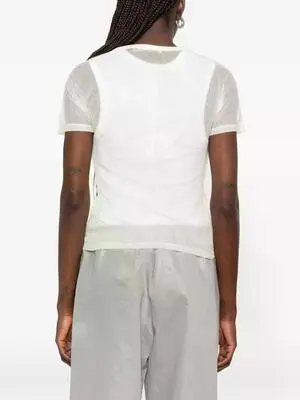 Paloma Wool Olimpia Mesh T-shirt - Yellow