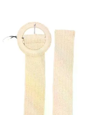 BECKSÖNDERGAARD Zia Woven Round-buckle Belt