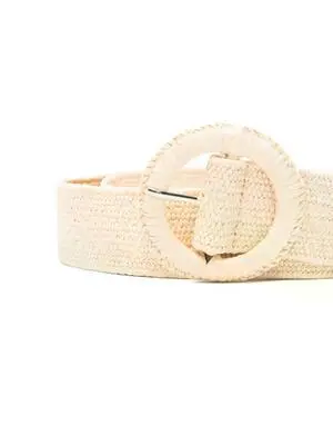BECKSÖNDERGAARD Zia Woven Round-buckle Belt
