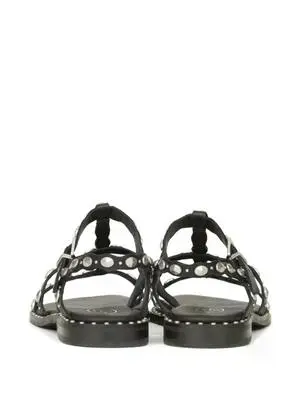 Ash Stud-embellished Cage Flat Sandals