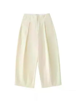 Studio Nicholson Dordoni Pleated Trousers - Neutrals