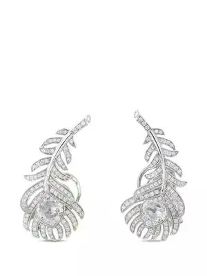 Boucheron Pave Earrings