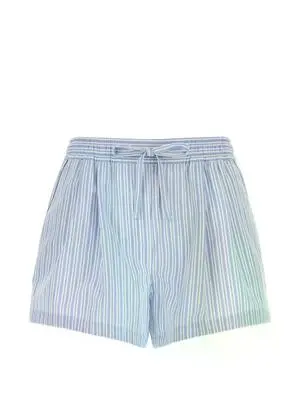 Dolce & Gabbana Striped Embroidered Shorts
