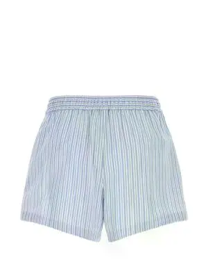 Dolce & Gabbana Striped Embroidered Shorts