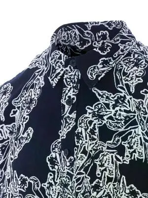 Nn07 Deon Floral-print Shirt