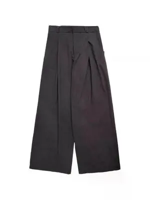 BONSAI Pleated Wide-leg Trousers