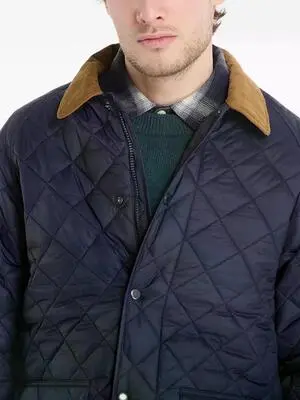 Barbour City Bedale Quilted Corduroy-collar Jacket