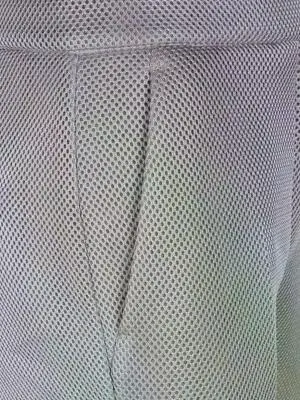 Max Mara Slim-fit Mesh-textured Trousers