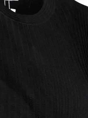 Max Mara Ribbed-knit Sleeveless Midi Dress