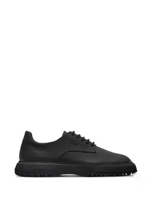 REFERENC Derby Rubberised Leather Sneakers