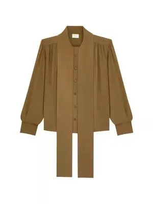 Saint Laurent Pussy-bow Blouse