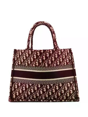 Dior Book Oblique Canvas Medium Tote Bag