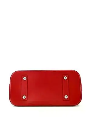 LOUIS VUITTON Alma Epi Leather Pm Satchel - Red